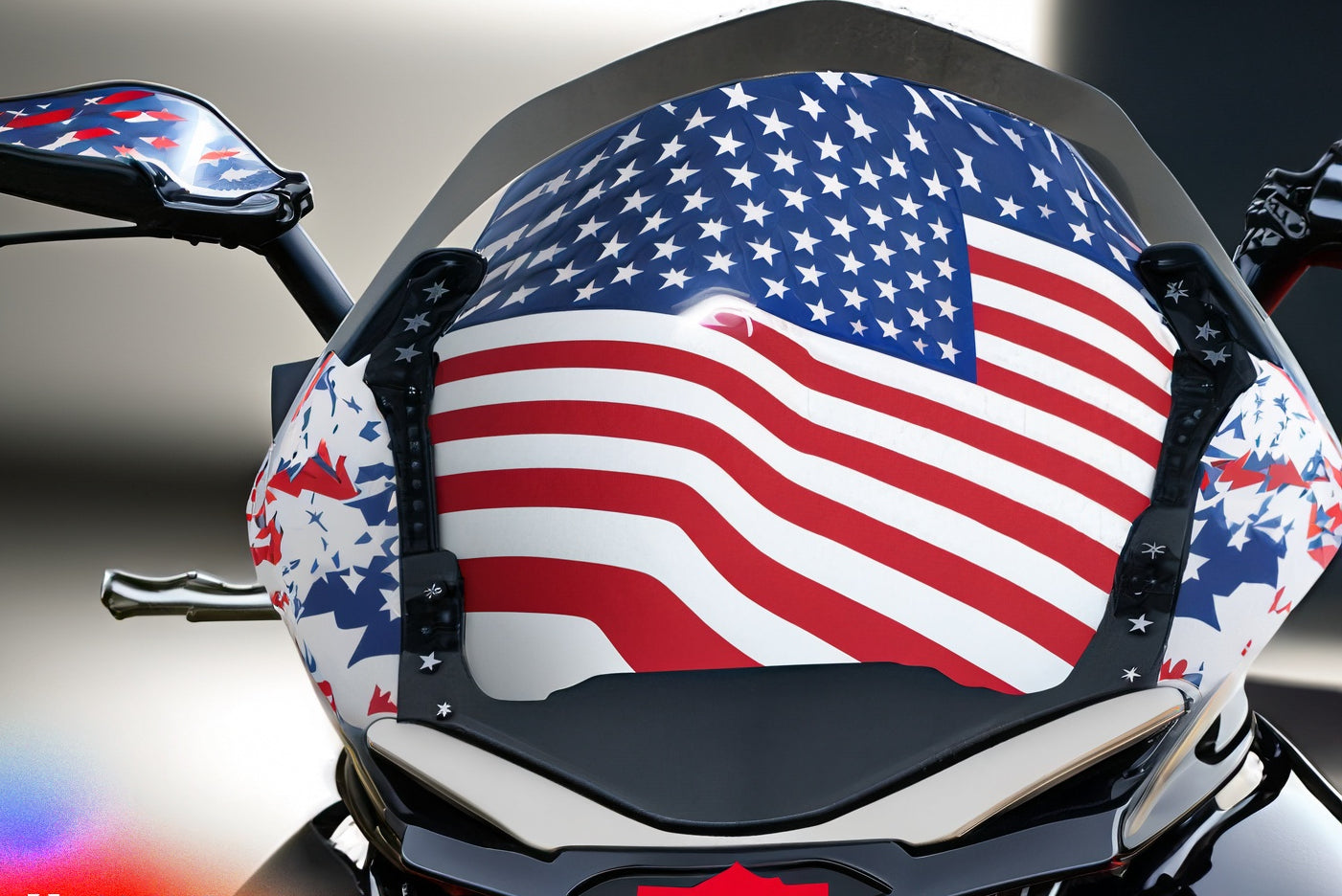 Rev Up Your Ride: Motorcycle Windshield Decals Unleashed! | Redline Society