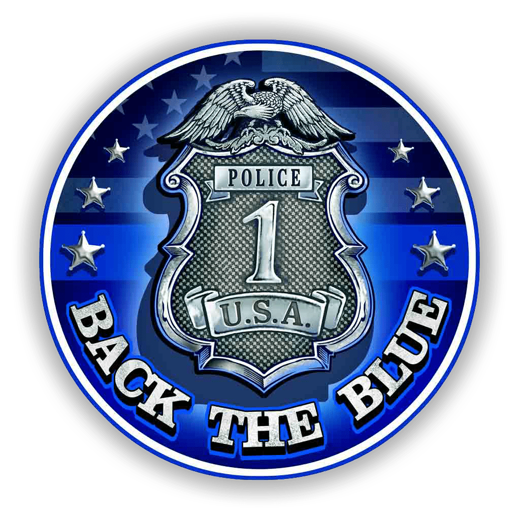 Back the Blue Decal | Redline Society