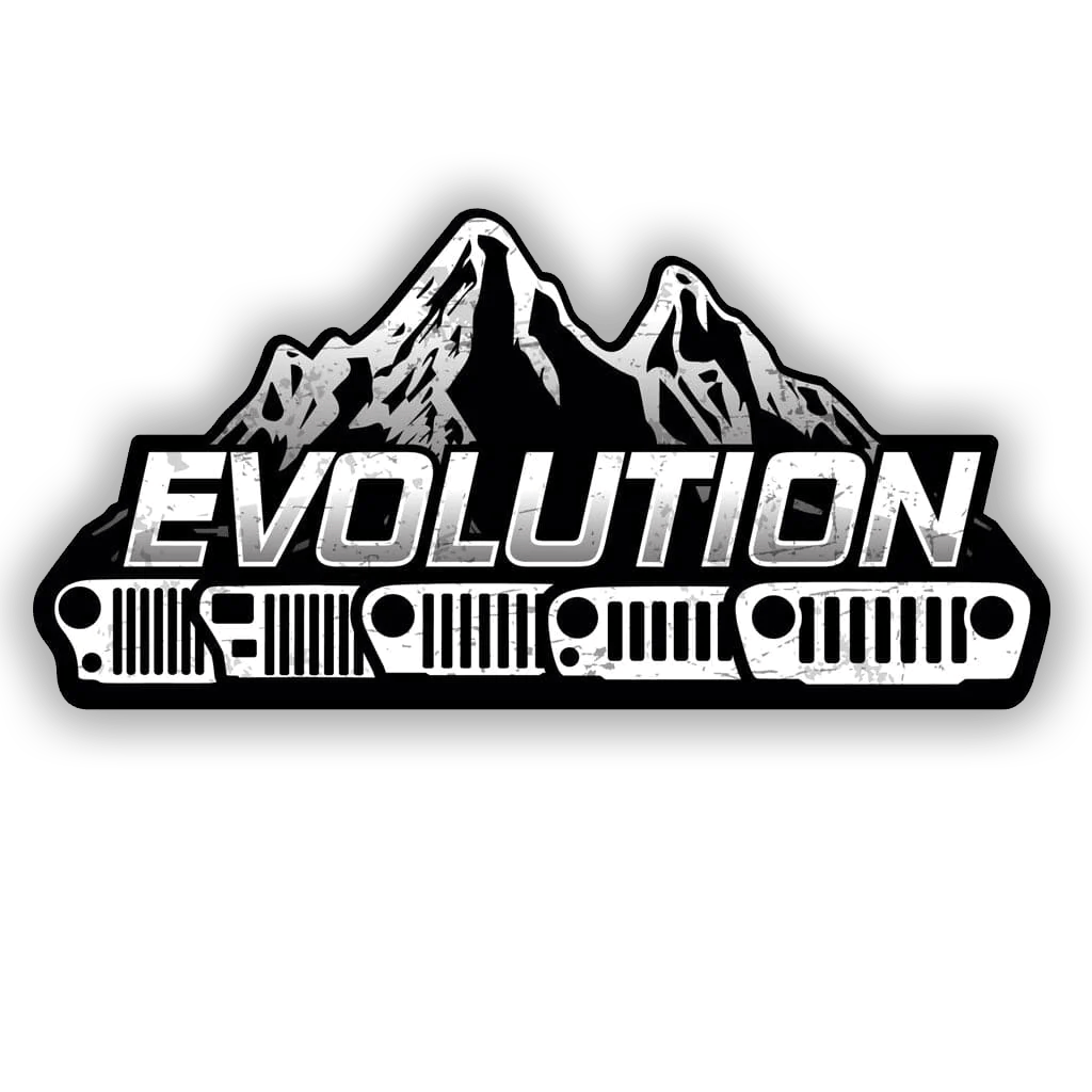 Jeep® Evolution Decal | Redline Society