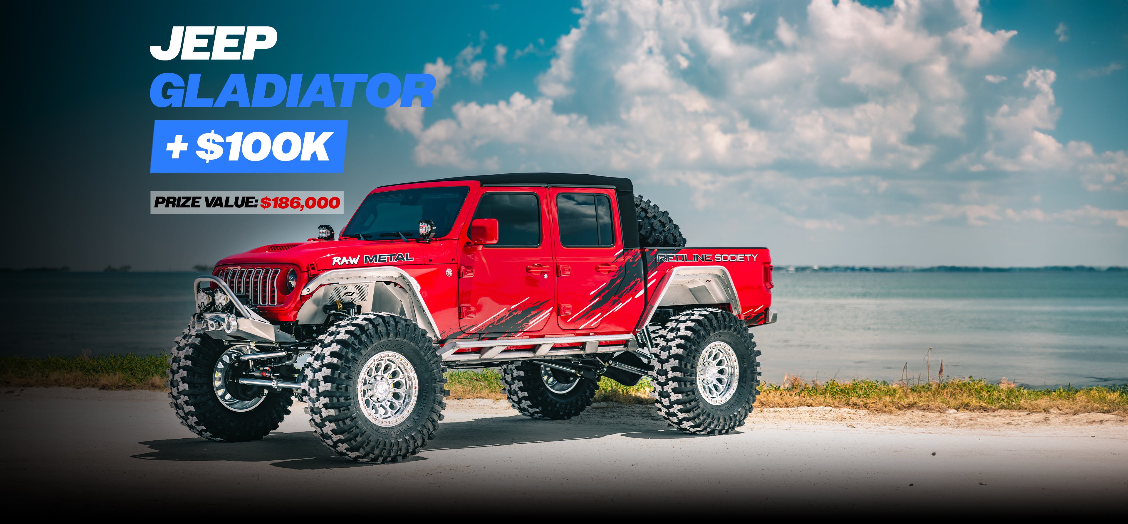 Win this Jeep + $50,000 – REDLINE Society
