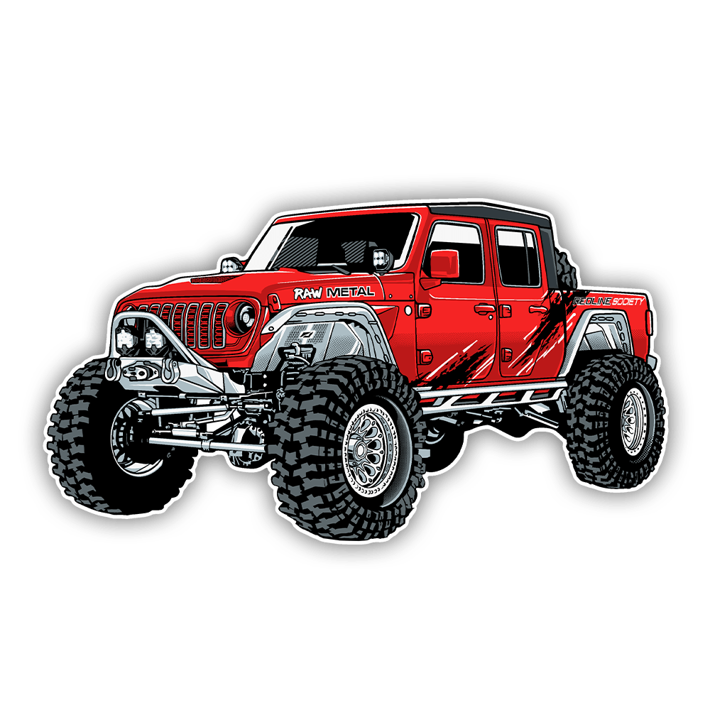 RS35 Gladiator® Decal – Redline Society