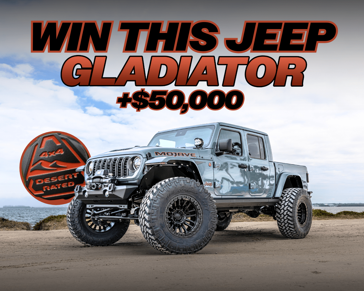 Win this Jeep + $50,000 – REDLINE Society